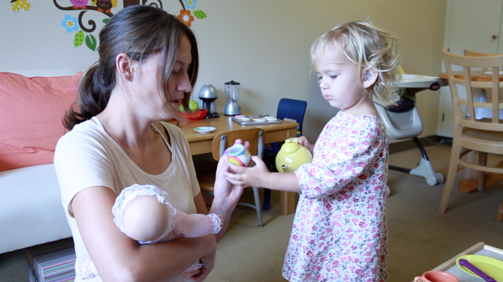 Get on their level - John Tracy Center